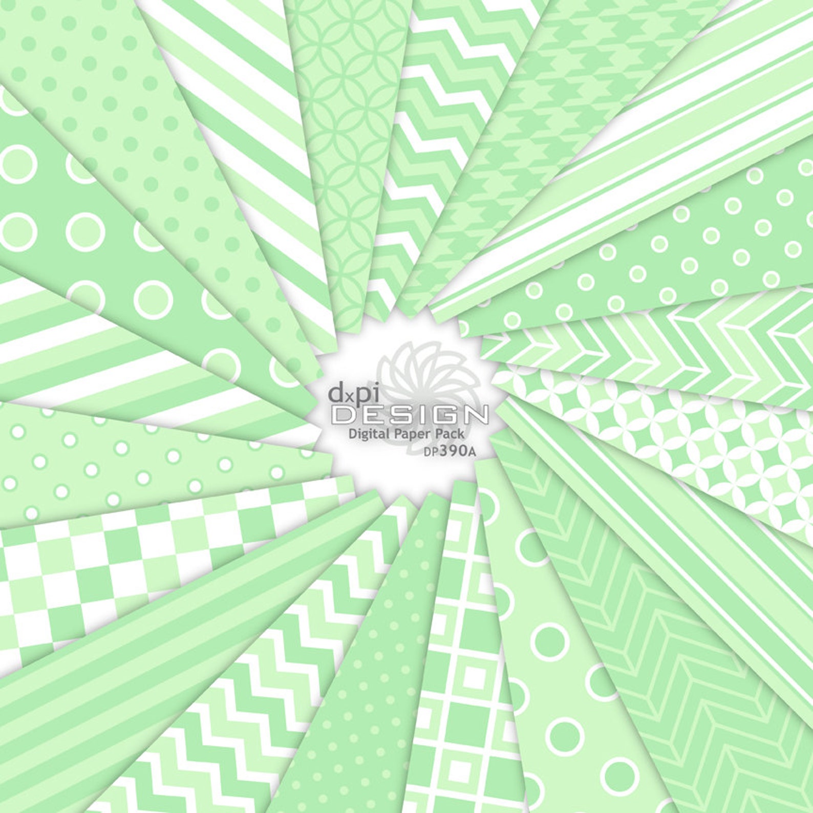 Light Green Digital Paper and Printable Background Images - Soft Pastel ...