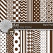 CHOCOLATE BROWN - Digital Paper and Printable Backgrounds - Dark Brown ...