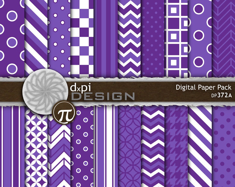 Purple Digital Paper Pack and Printable Background Images - Etsy