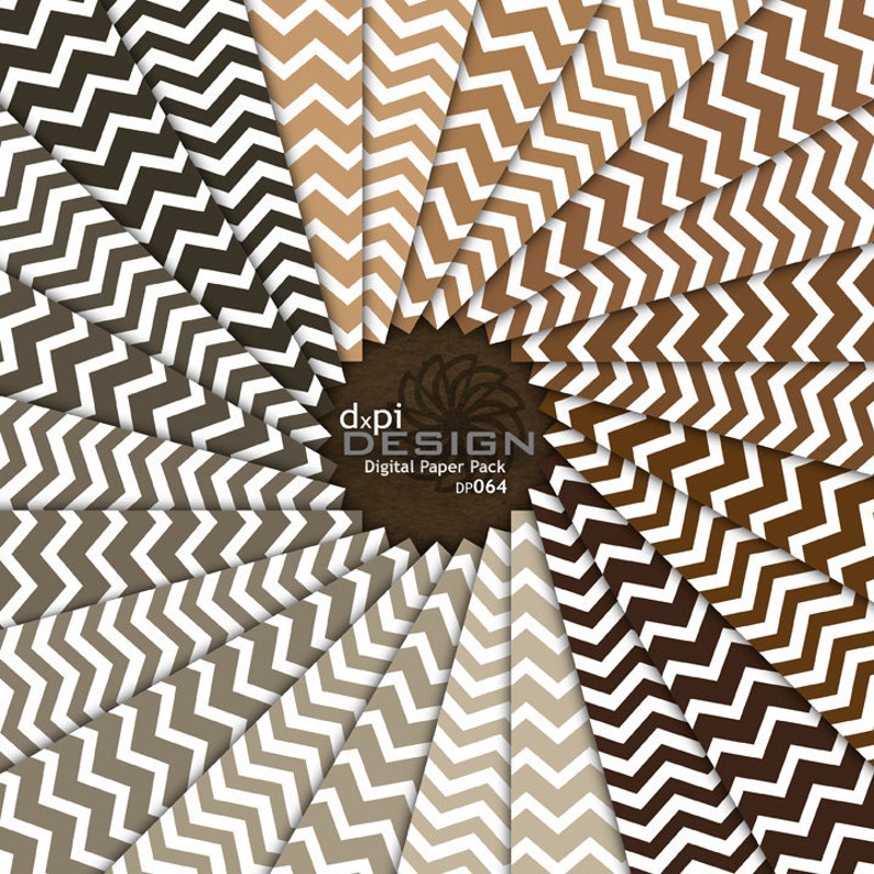 Neutral Chevron Digital Paper and Printable Backgrounds - Etsy