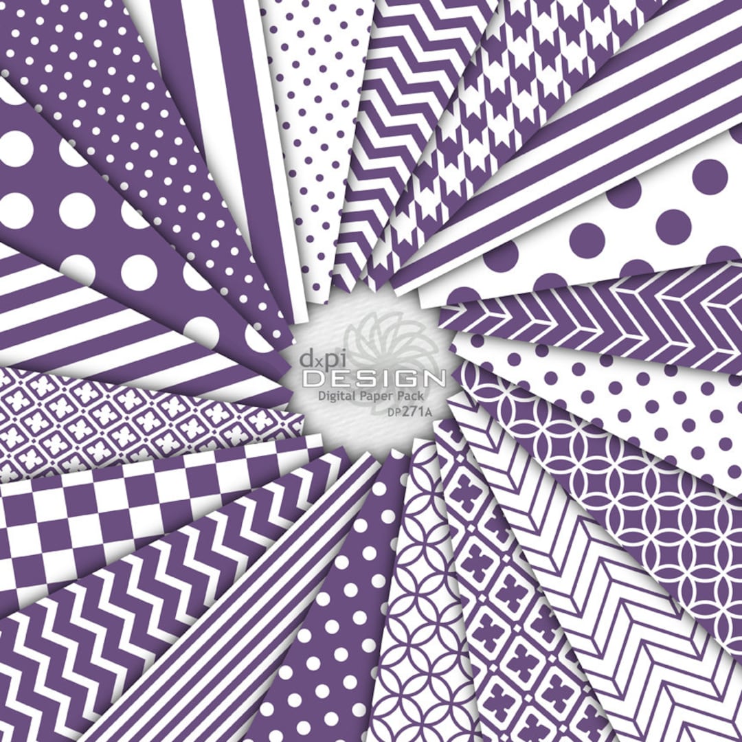 Dusty Purple Digital Paper & Printable Backgrounds - Digital Scrapbook ...