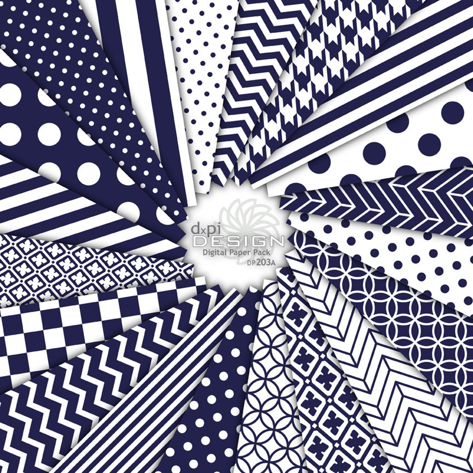 NAVY - Digital Papers and Printable Background Designs - Navy Blue ...