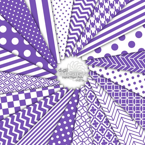 PURPLE Digital Paper and Printable Background Designs | Etsy