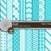 Turquoise Digital Paper & Printable Background Designs - Turquoise ...