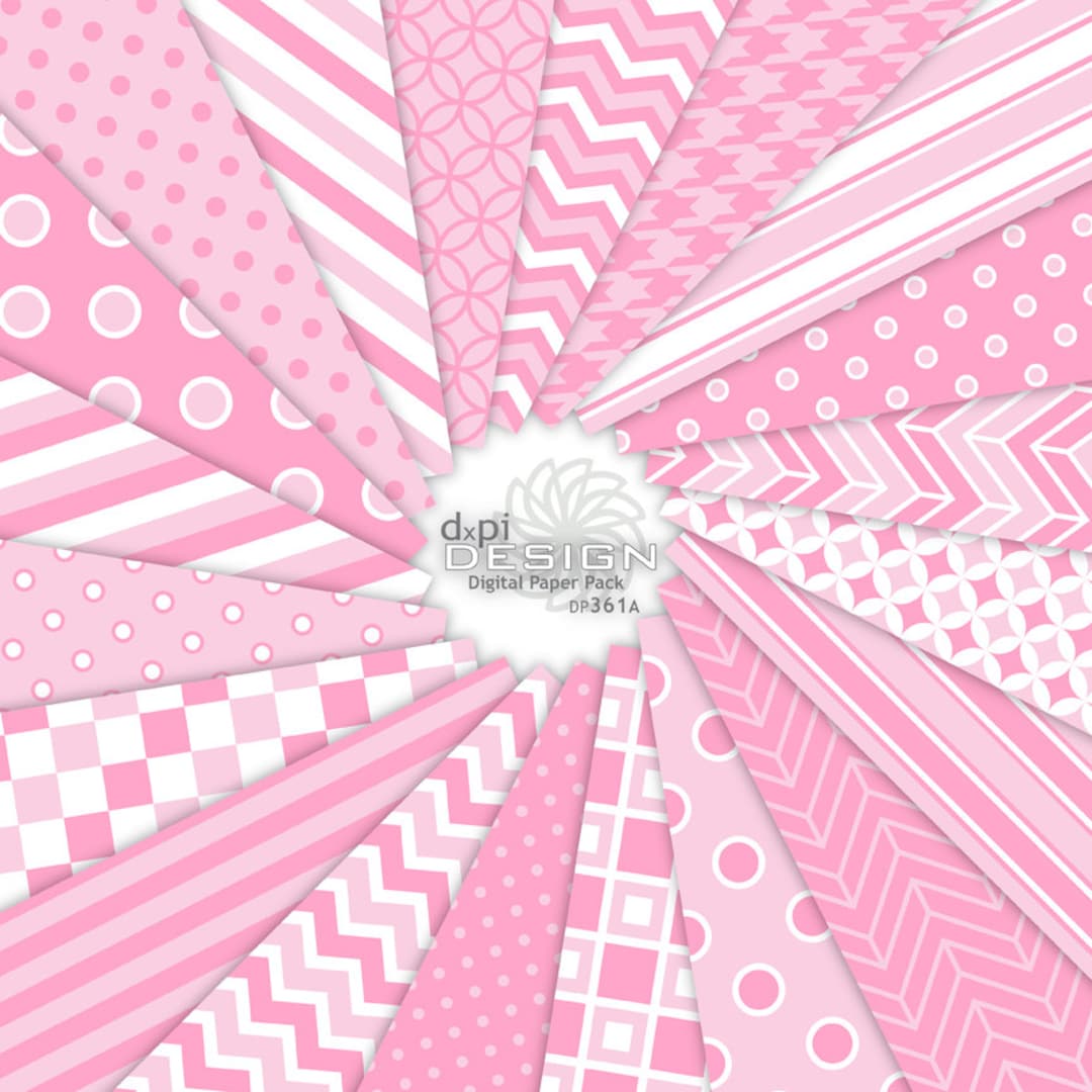 Light Pink Digital Paper and Printable Background Designs Pastel Pink ...