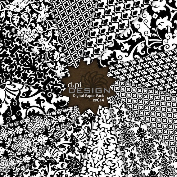 Formal Damask Stencils