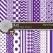 ROYAL PURPLE - Digital Papers and Printable Background Designs - Dark ...