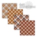Autumn Plaid Digital Paper & Printable Background Images - Digital ...