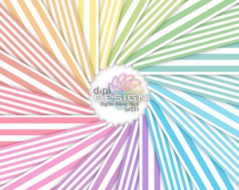 Bright Pastel Gingham Digital Paper and Background Images | Etsy