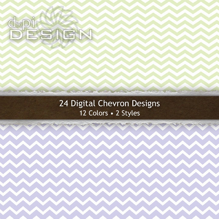 Pastel Chevron Digital Paper and Printable Backgrounds Soft - Etsy