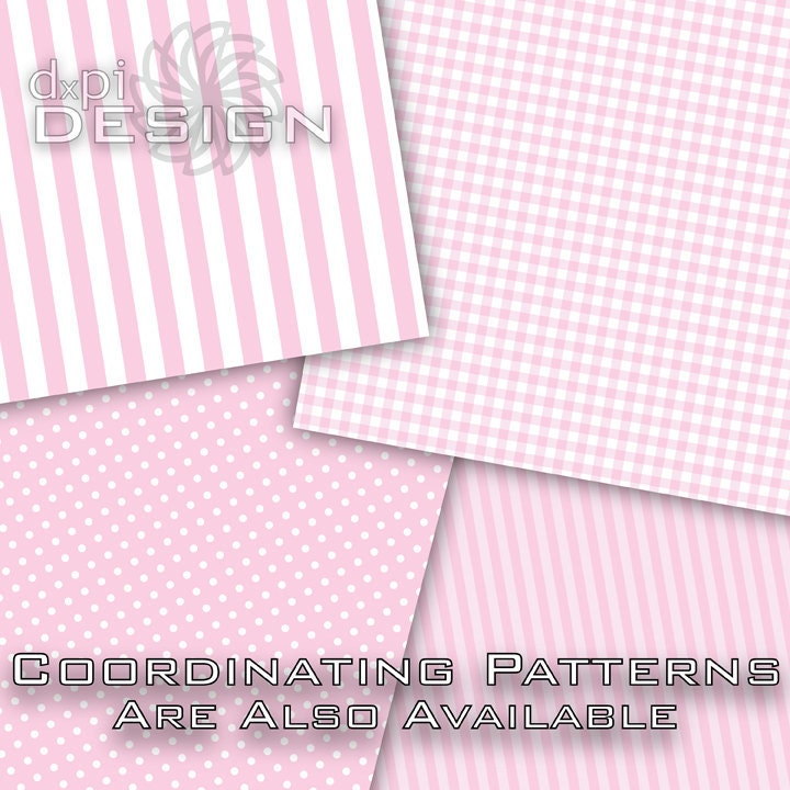 Soft Pastel Gingham Digital Paper and Background Images - Digital ...