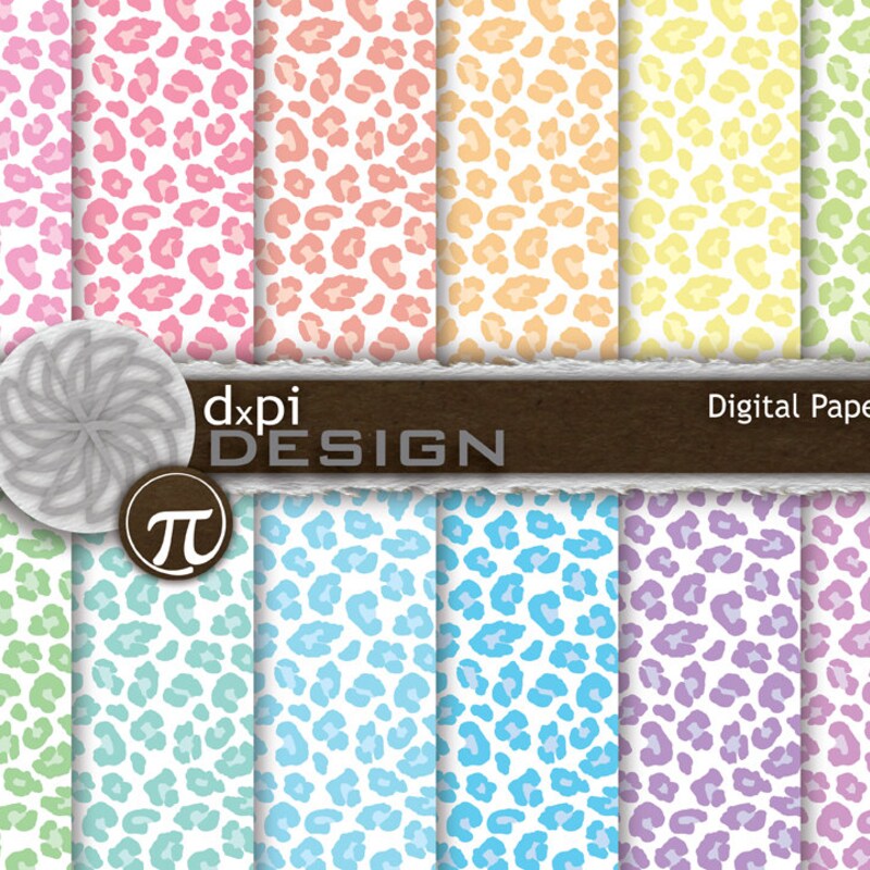 Pastel Leopard Print - Etsy