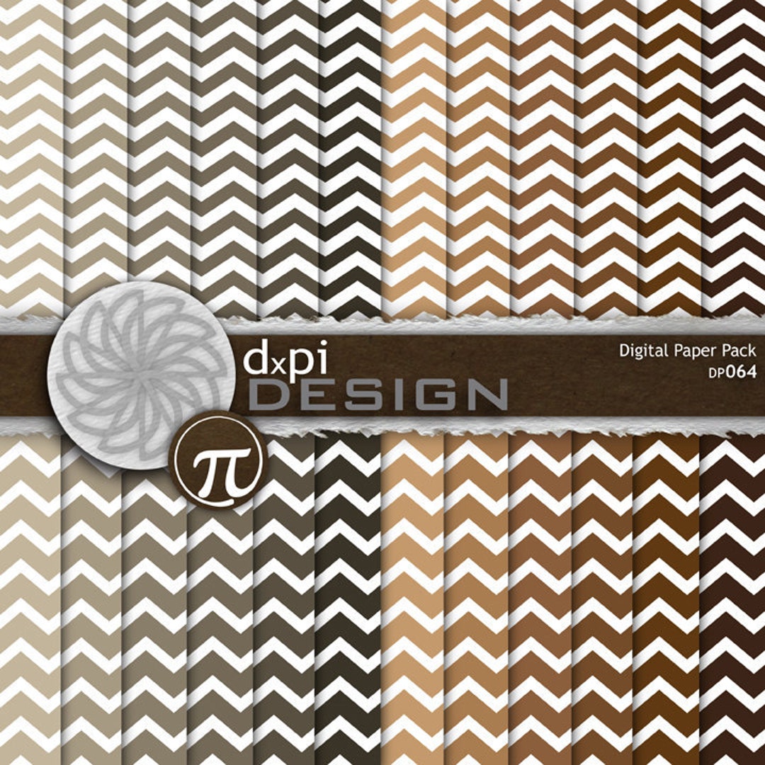 Neutral Chevron Digital Paper and Printable Backgrounds - Digital ...