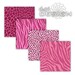 Pink Animal Print - Digital Paper & Printable Backgrounds - Pink Zebra ...