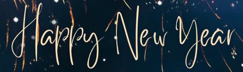Happy New Year Church Social Media Post - Etsy