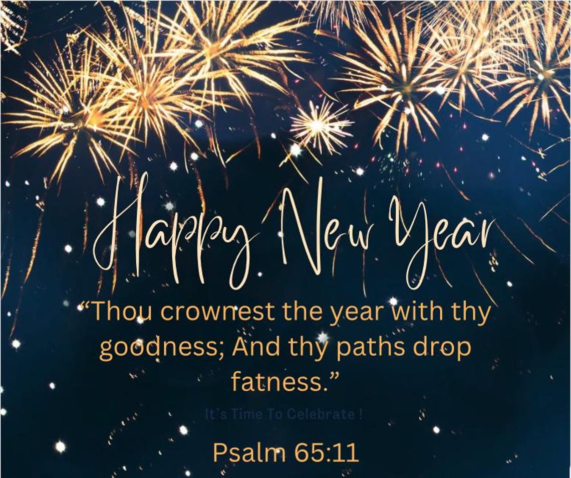 Happy New Year Church Social Media Post - Etsy