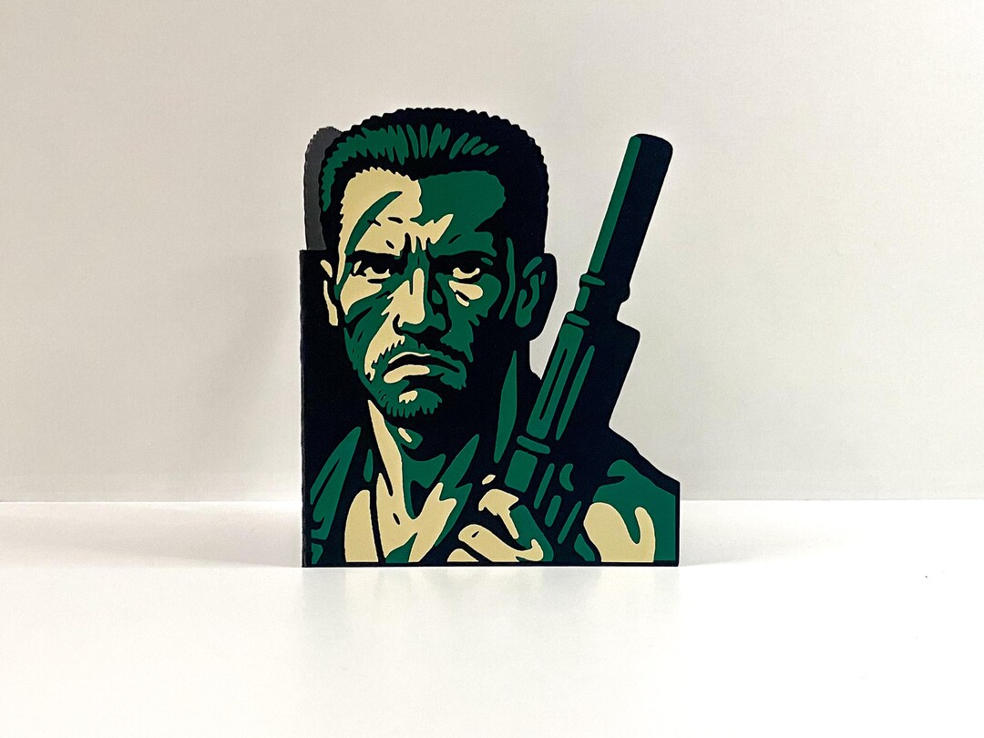 Jungle Commando Cut-out Card (dutch-inspired) - Etsy