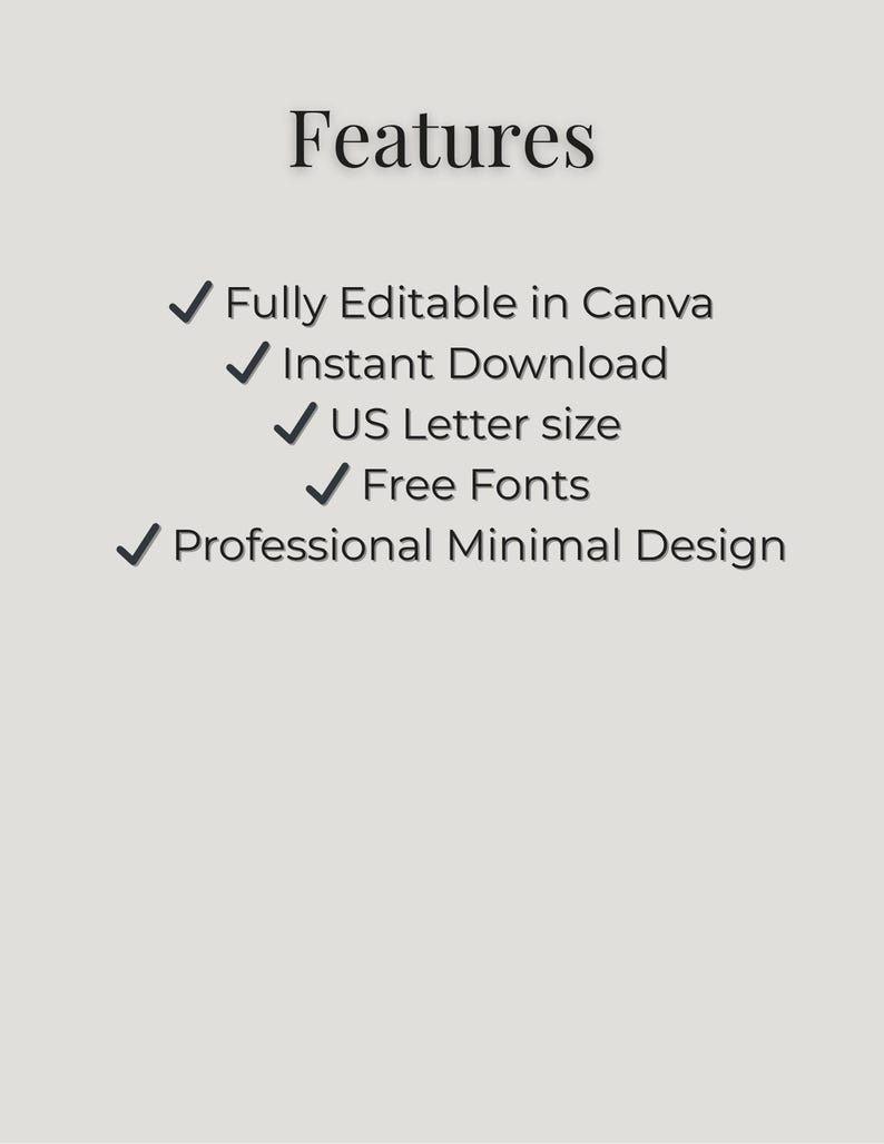 Editable References Page Template | Engineering | ATS Friendly ...