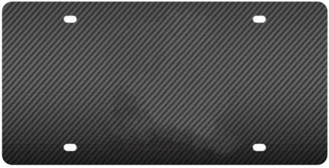 Stainless Steel License Plate Tag Cover Carbon Fiber Look 1mm Thick - Etsy