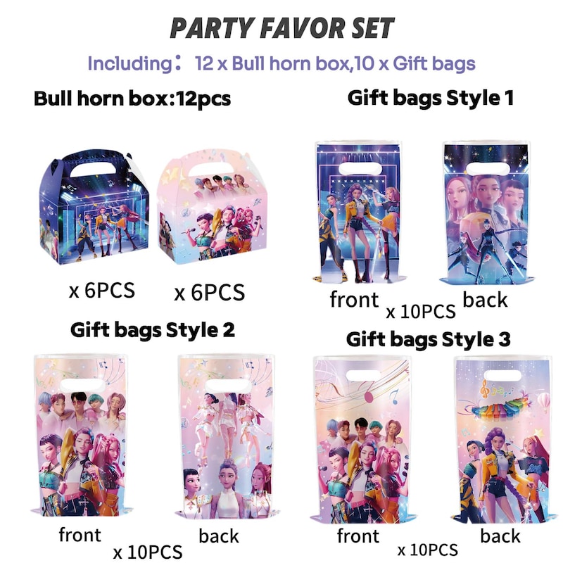 Kpop Demon Hunter Balloons - Etsy