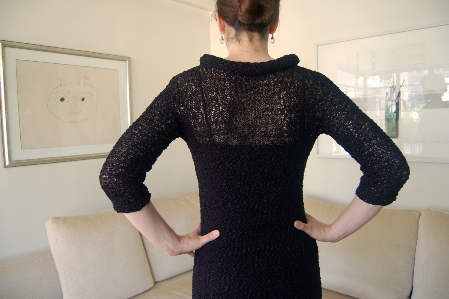 Little Black Dress to Knit PDF Pattern Instant Download - Etsy