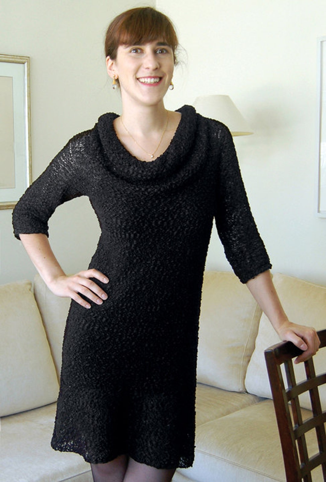 Little Black Dress to Knit PDF Pattern Instant Download - Etsy