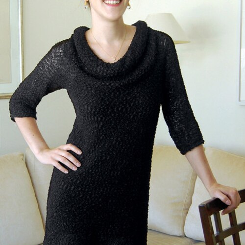 Little Black Dress to Knit PDF Pattern Instant Download - Etsy