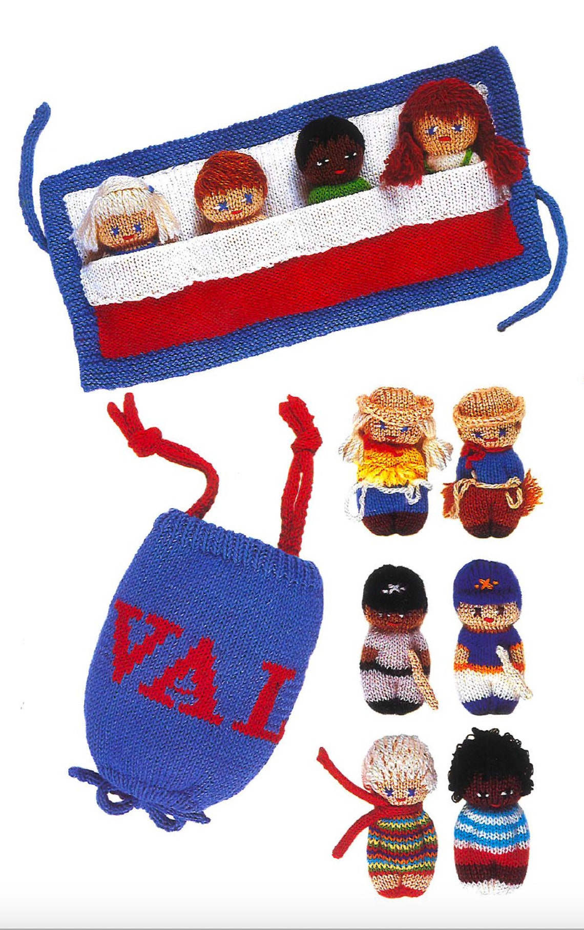 Pocket Pals (to Knit by Hand or Machine) PDF Knitting Patterns - Etsy