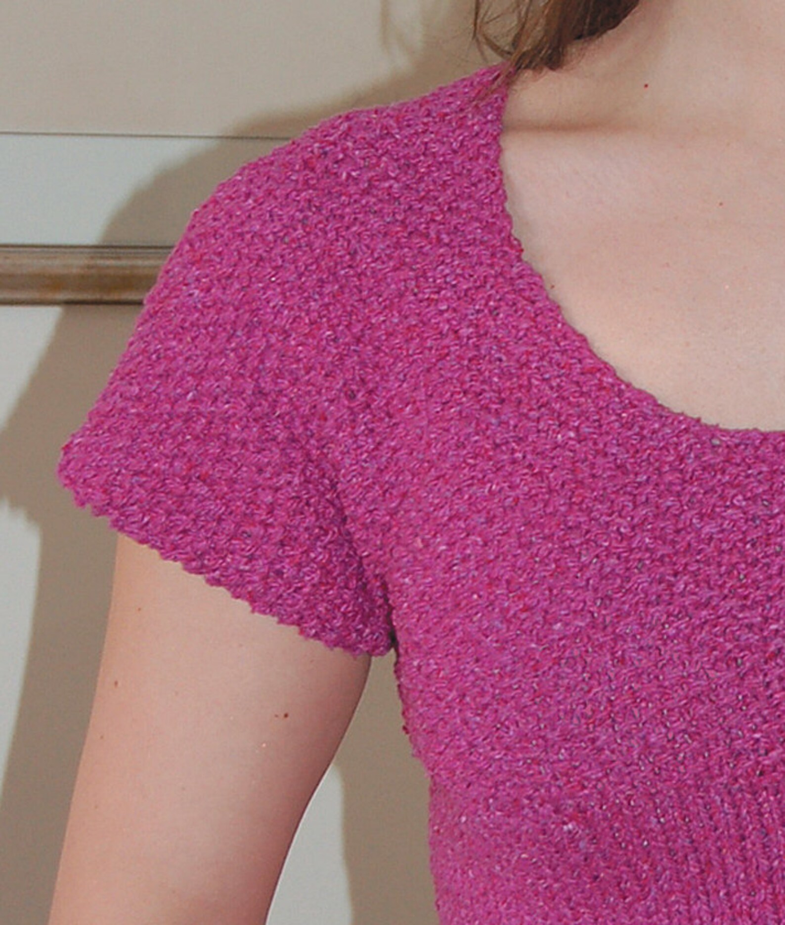 Round Neck Tee to Knit PDF Pattern Instant Download - Etsy