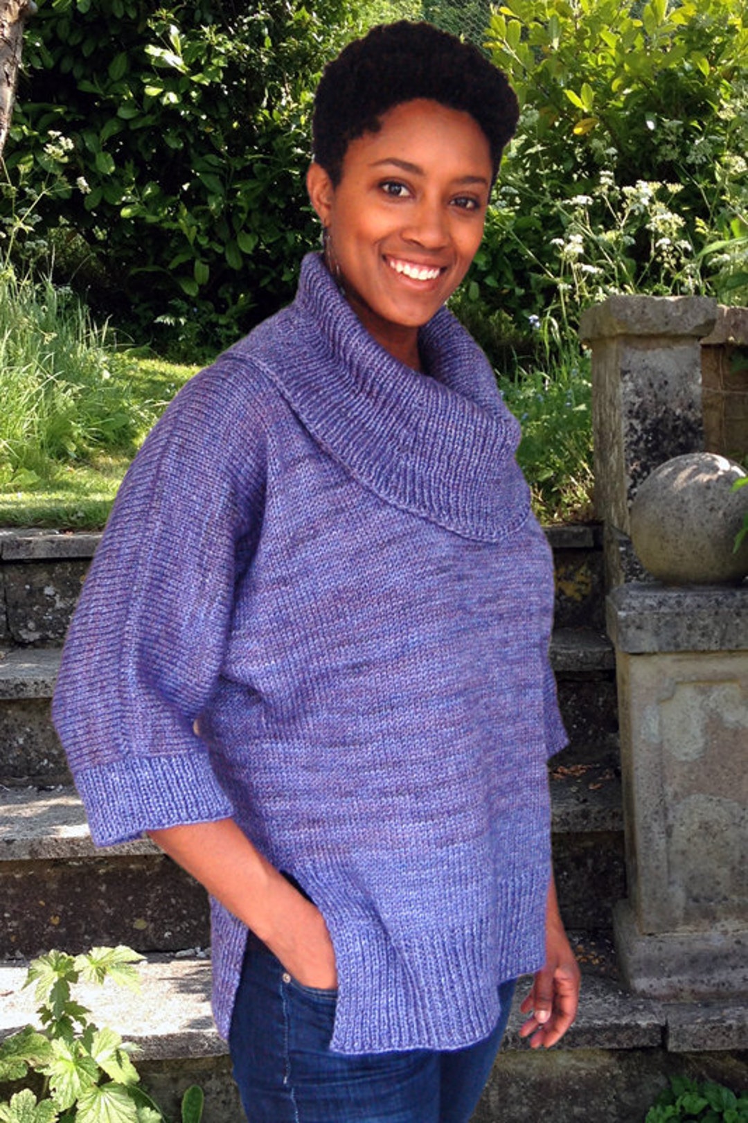 BIG Sweater to Knit PDF Pattern Instant Download - Etsy