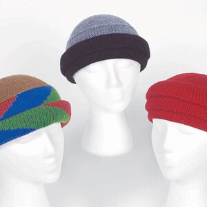 Tube Hats to Knit PDF Pattern Instant Download - Etsy