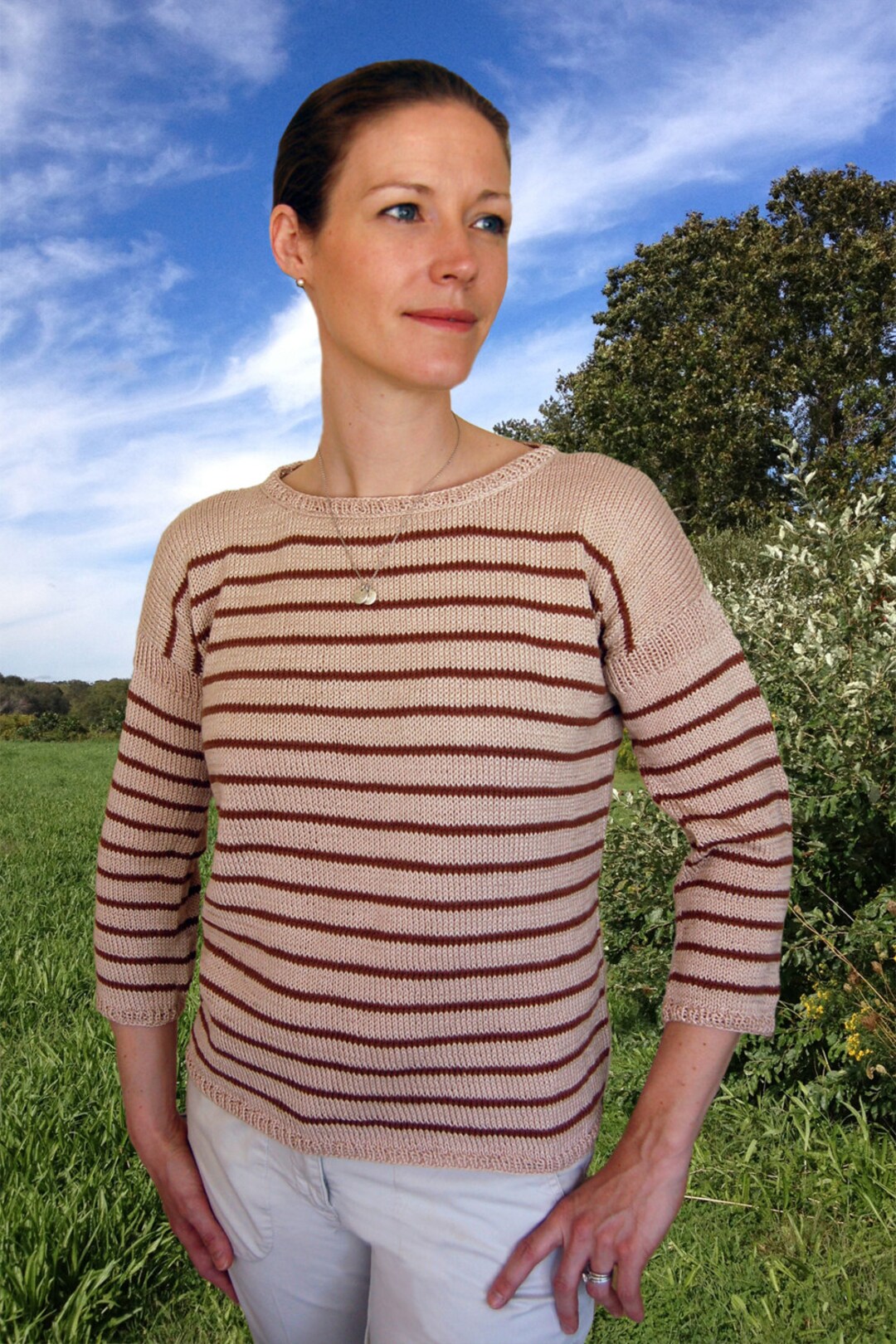 Bretton Sweater to Knit PDF Pattern Instant Download - Etsy