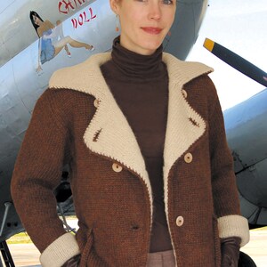 Bomber Jacket to Knit PDF Pattern Instant Download - Etsy