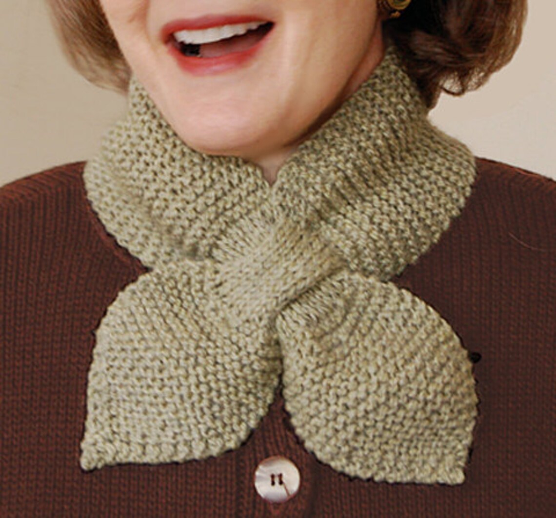 Lotus Leaf Scarf to Knit PDF Pattern Instant Download - Etsy