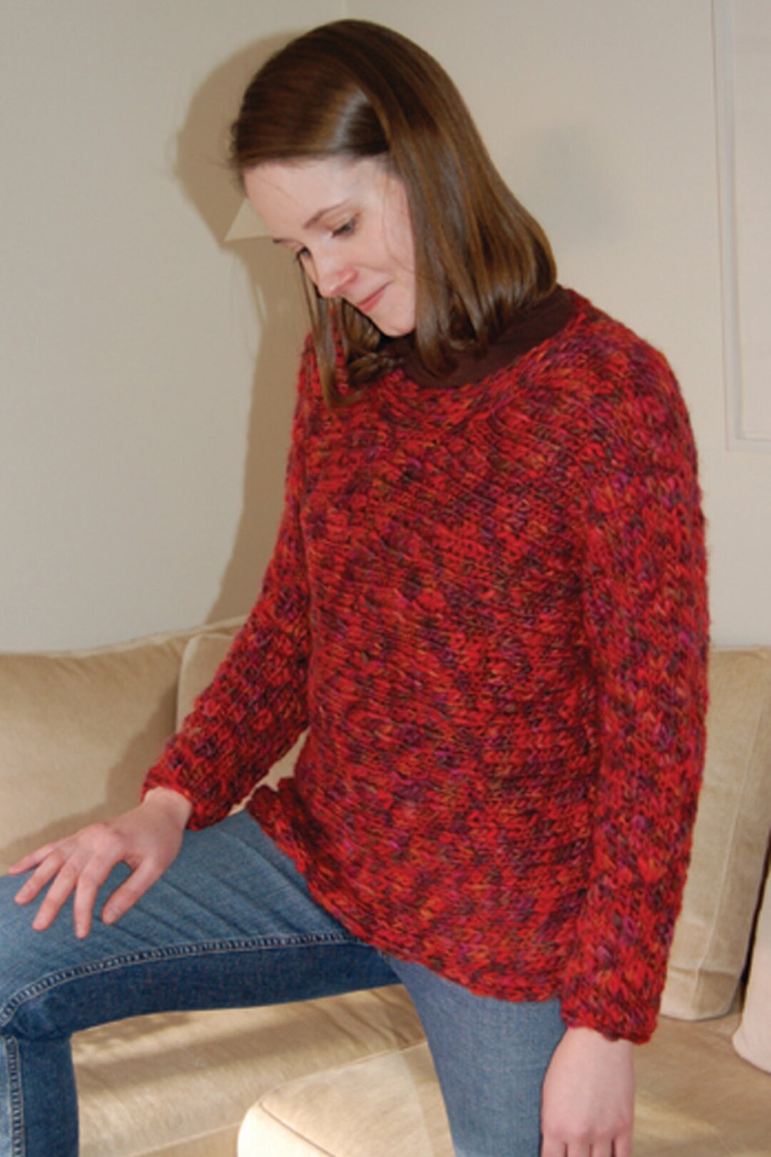 One Piece Sweater to Knit PDF Pattern Instant Download - Etsy