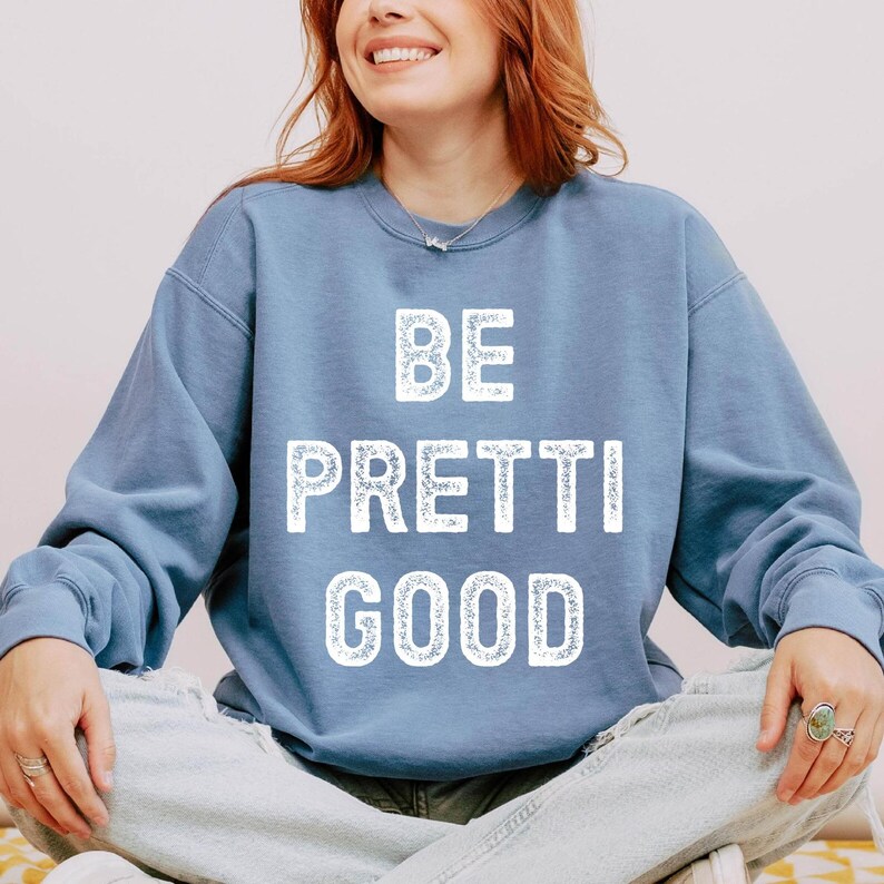 Be Pretti Good Anti ICE Sweatshirt, Resist Abolish ICE Protest Crewneck ...