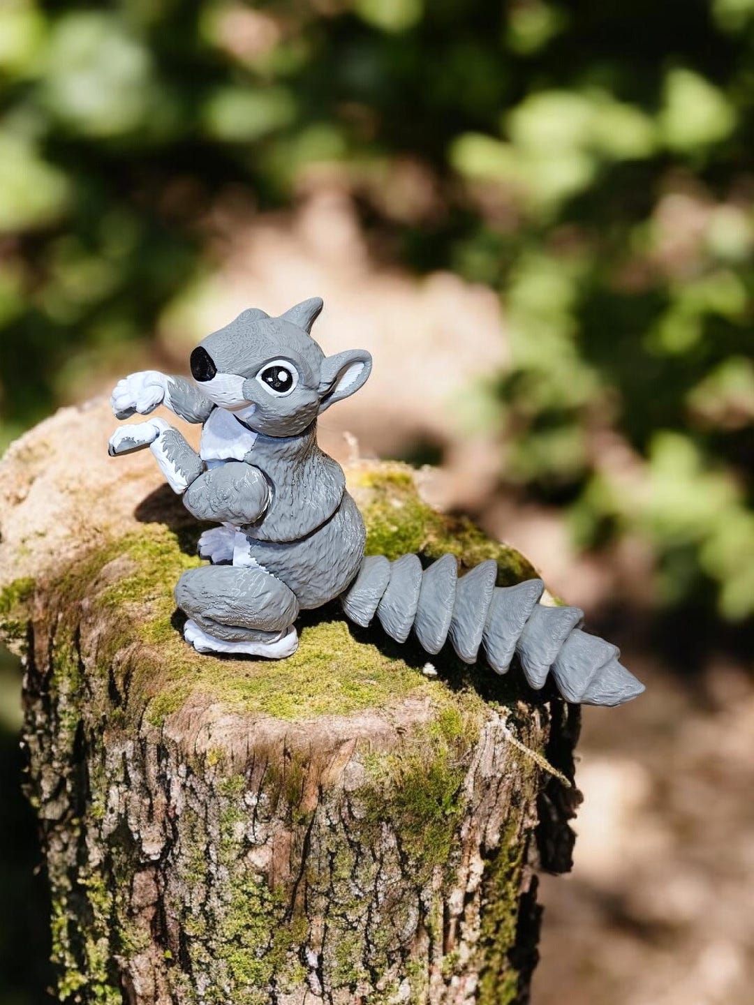 Large Squirrel Figure (10") | 3D Printed Articulated Woodland Animal - Etsy
