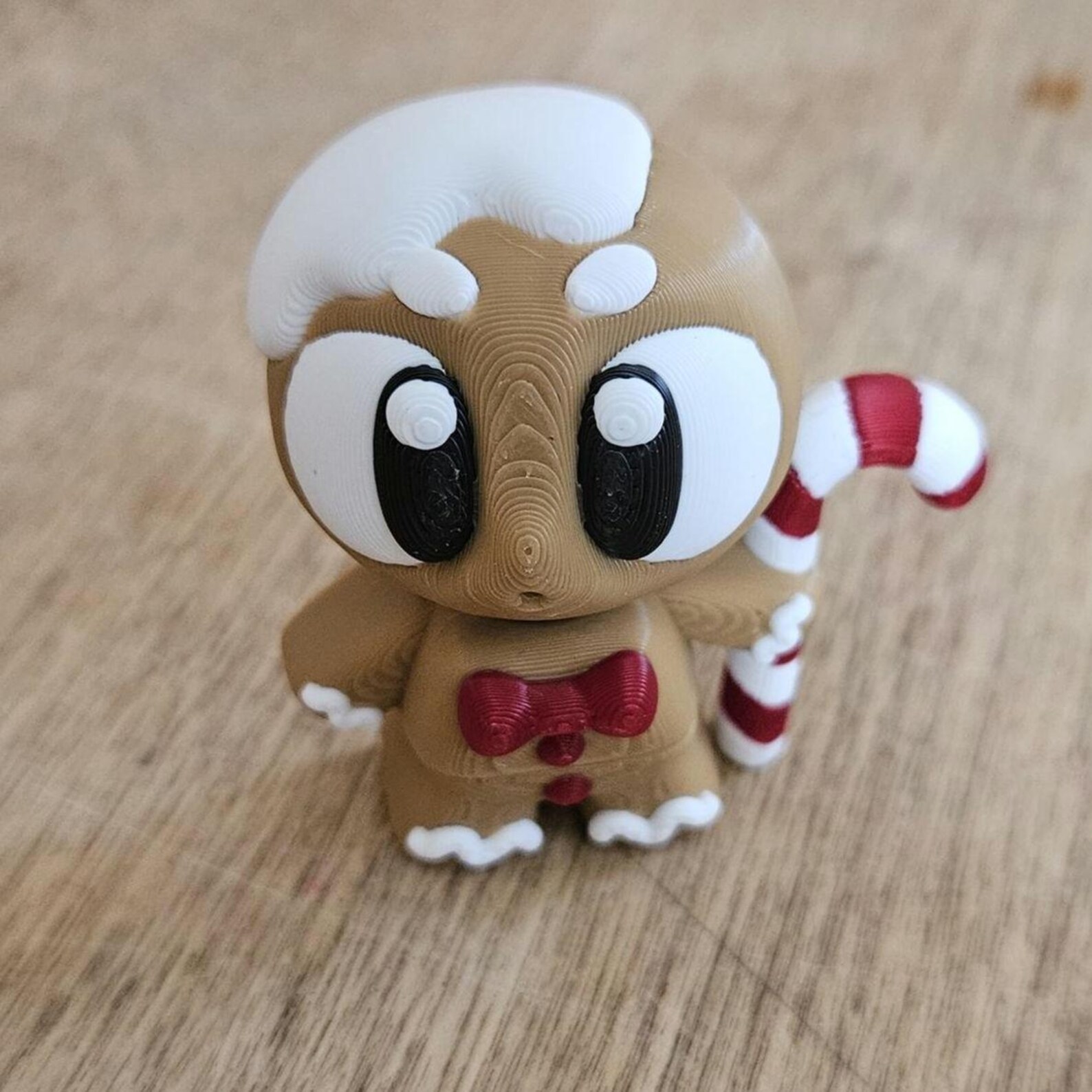 Gingerbread Man –2" 3D Printed Articulated Holiday Decor - Etsy