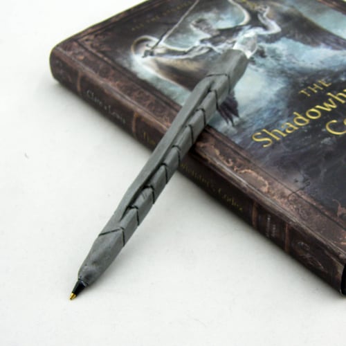 Silver Shadowhunter Stele Pen Polymer Clay Pen - Etsy