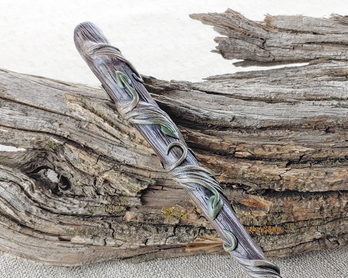 Yggdrasil Tree of Life Wizard Wand Handcrafted Wood Magic - Etsy