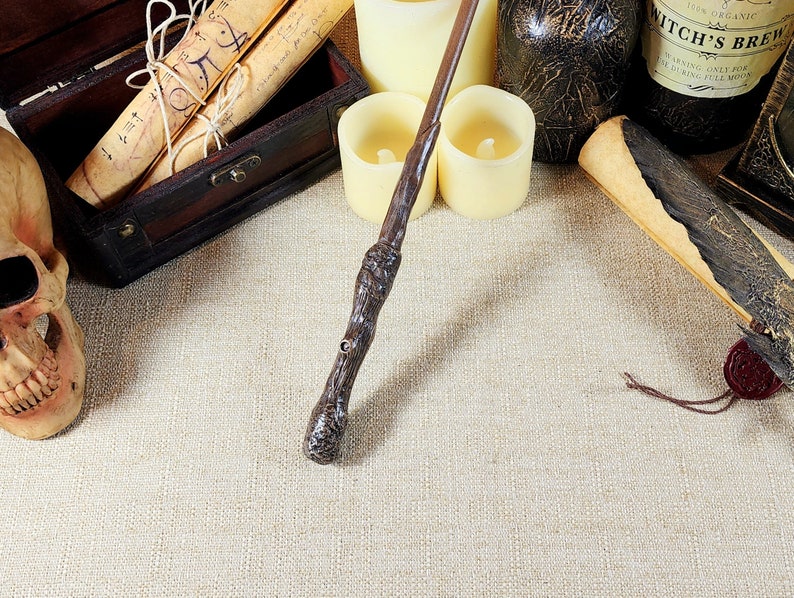 Wood Branch Wizard Wand Handcrafted Wood Magic and Fantasy - Etsy