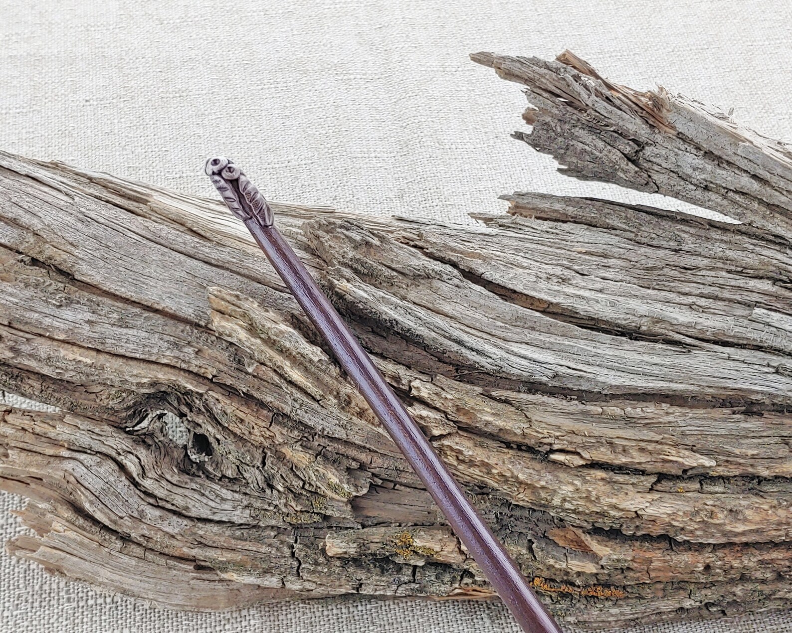 Leaves Wizard Wand / Wood Magic Wand / Fantasy Wand / Master - Etsy