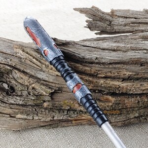 Fire Elemental Wizard Wand / Wood Magic Wand / Fantasy Wand / Master ...