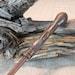 Walnut Brown Wizard Wand / Wood Magic Wand / Fantasy Wand / - Etsy