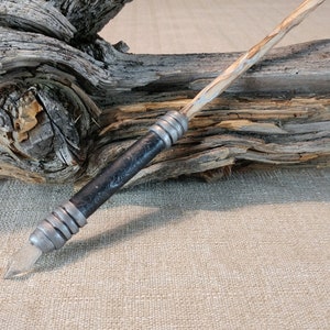 Lightning Wizard Wand, Handcrafted Wood, Magic and Fantasy - Etsy