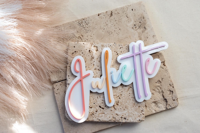 Personalized Name Magnet Display Kids Name Magnet Refrigerator Custom ...
