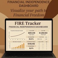 FIRE Retirement Calculator Spreadsheet for Google Sheets - Etsy