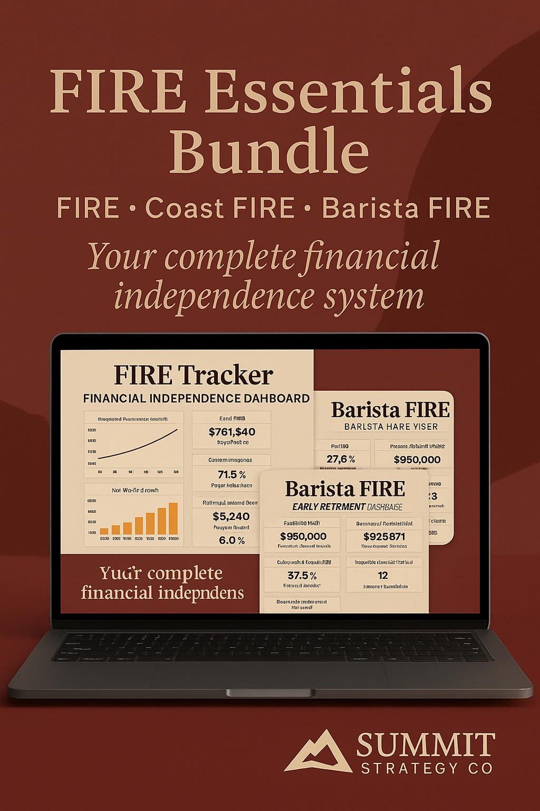 FIRE Essentials Bundle | Financial Independence Spreadsheet (digital ...