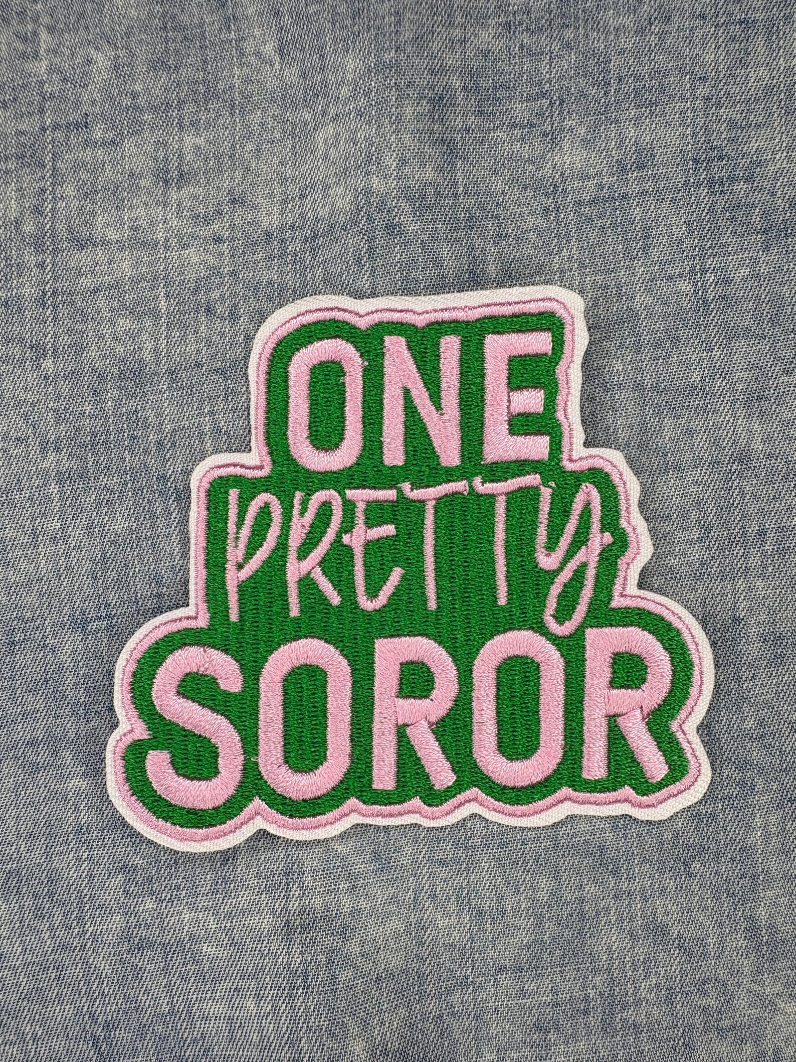 Alpha Kappa Alpha Iron on Patches | AKA Pink Green Sorority Patch Set ...