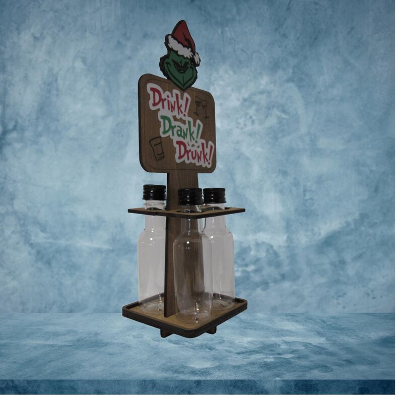 Grinch Shot Caddy Laser Cut File (download) - Etsy
